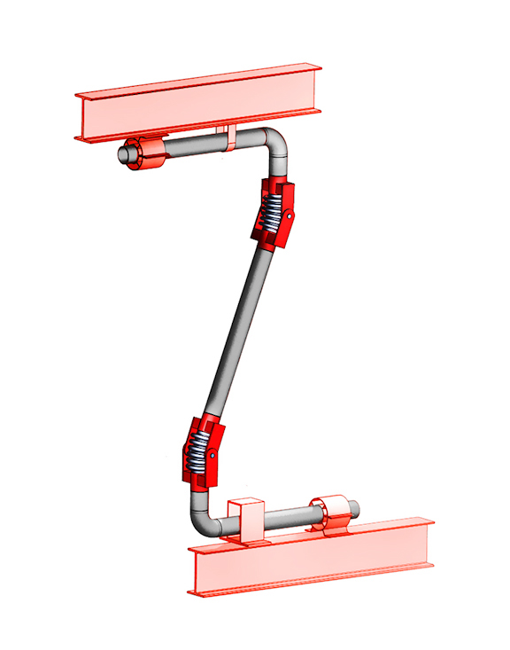 Typical Expansion Joint Applications: Angular Movements | Badger Industries